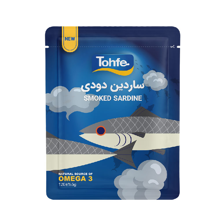 Smoked Sardine sachet - گروه توسعه صنایع تحفه